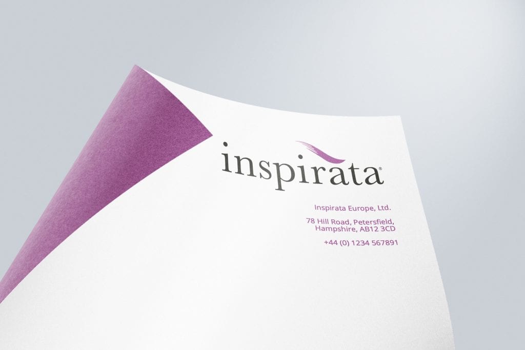 Healthcare company branding – Inspirata ClearBrand